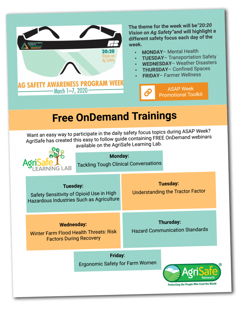 ASAP 2020 - Upper Midwest Agricultural Safety and Health Center